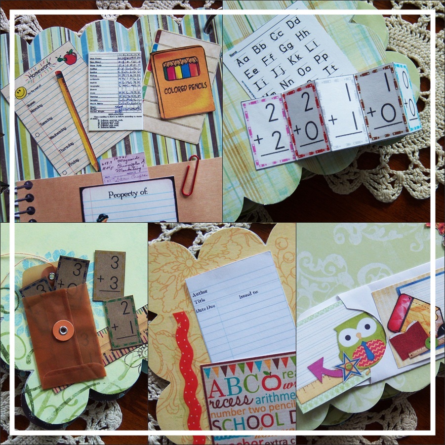 Shoregirl's Creations: School Mini Album