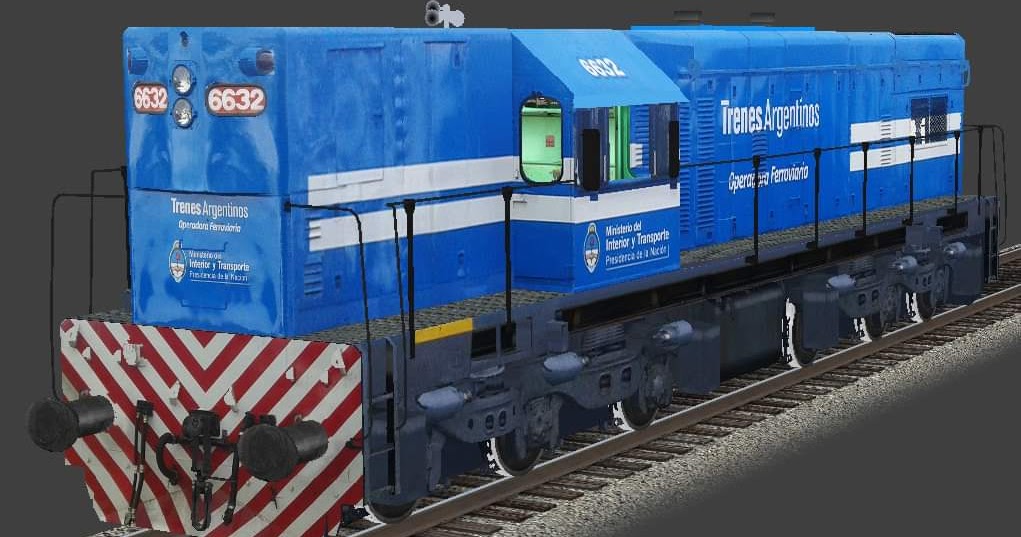 GR12W 6632 Trenes Argentinos