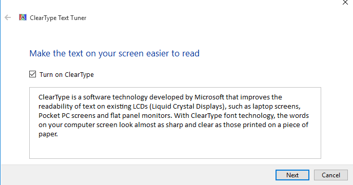 Fix For Windows 10 Blurry Font Text Problem Aspnetcnetvbnetjqueryjavascriptgridview