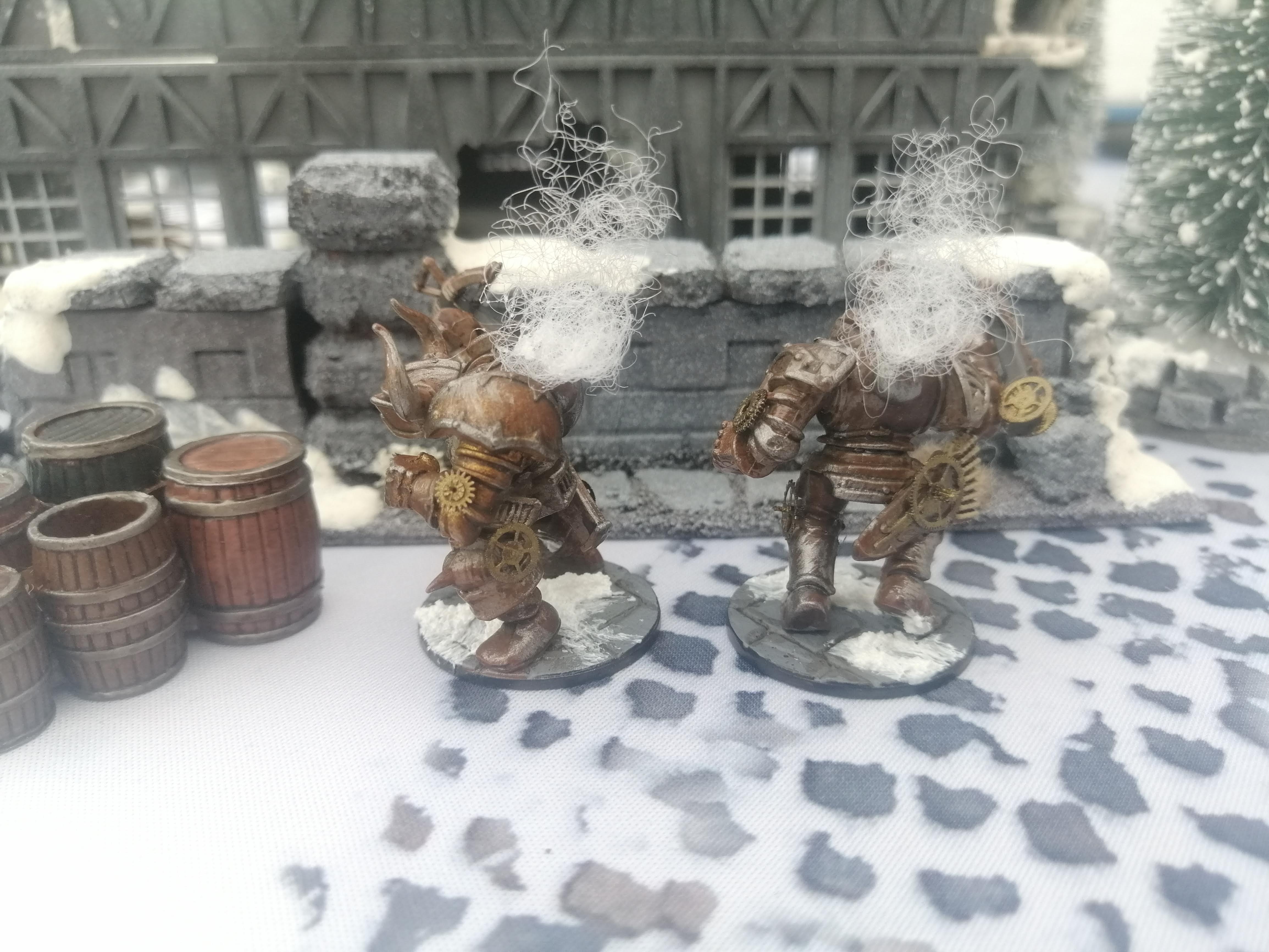 Bloodbeard's Garage: Frostgrave: Vapor Snakes/Mana Worms and Ballista ...