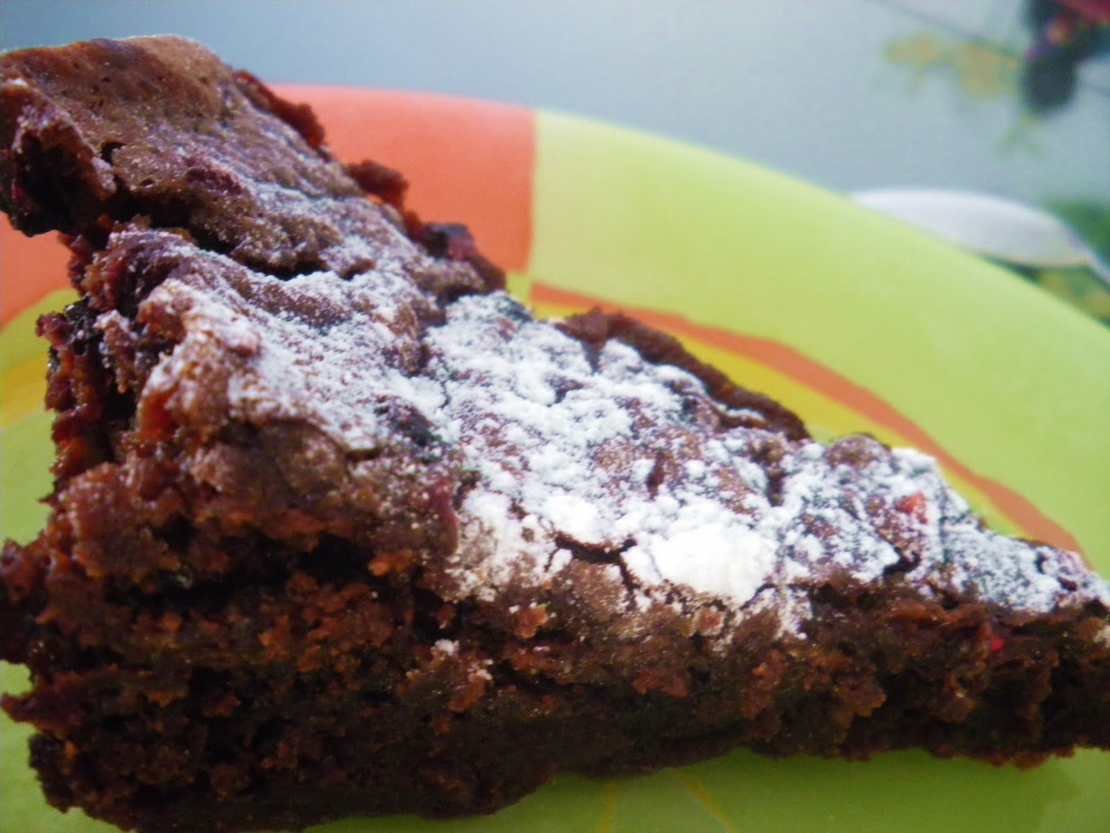 GATEAU GAGA - Love cakes: Fondant chocolat Danette et fruits rouges