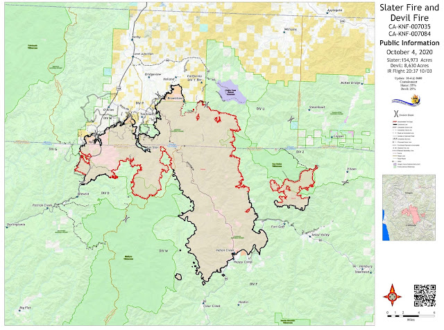 Southwest Oregon Wildfire Information Center: SLATER & DEVIL FIRE