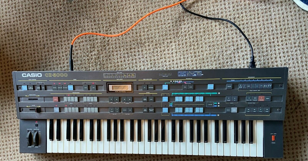 MATRIXSYNTH: Casio CZ-5000 Synthesizer