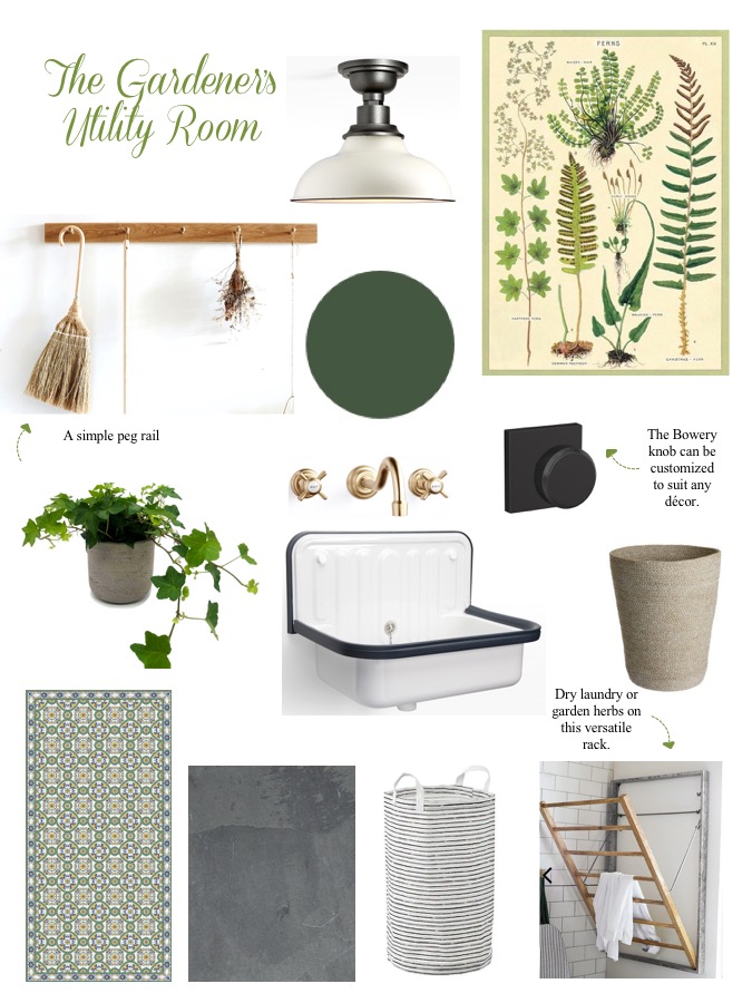 The Utility Room can be a stylish and functional space. - Paper Parade Co.