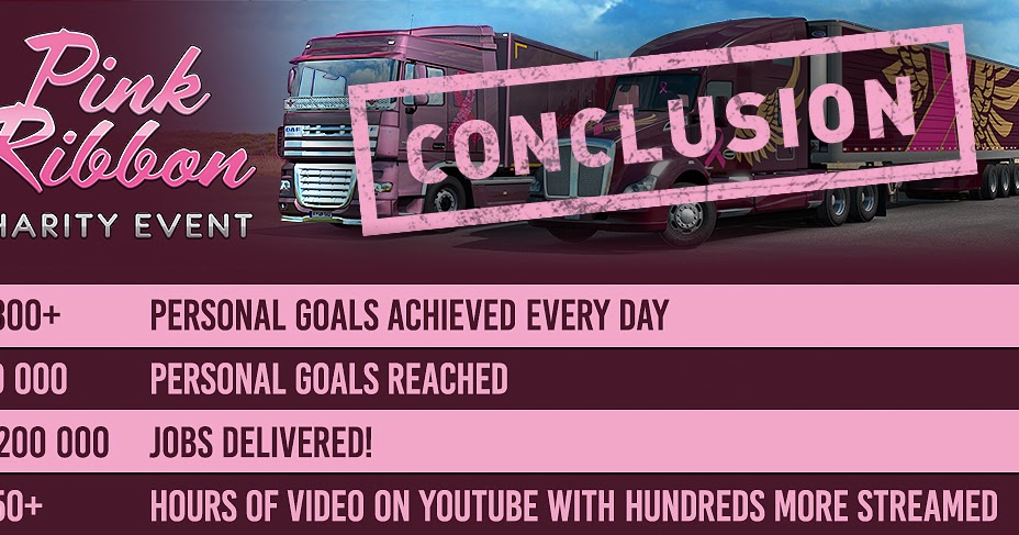 SCS Software's blog: Pink Ribbon Charity Event: Conclusion