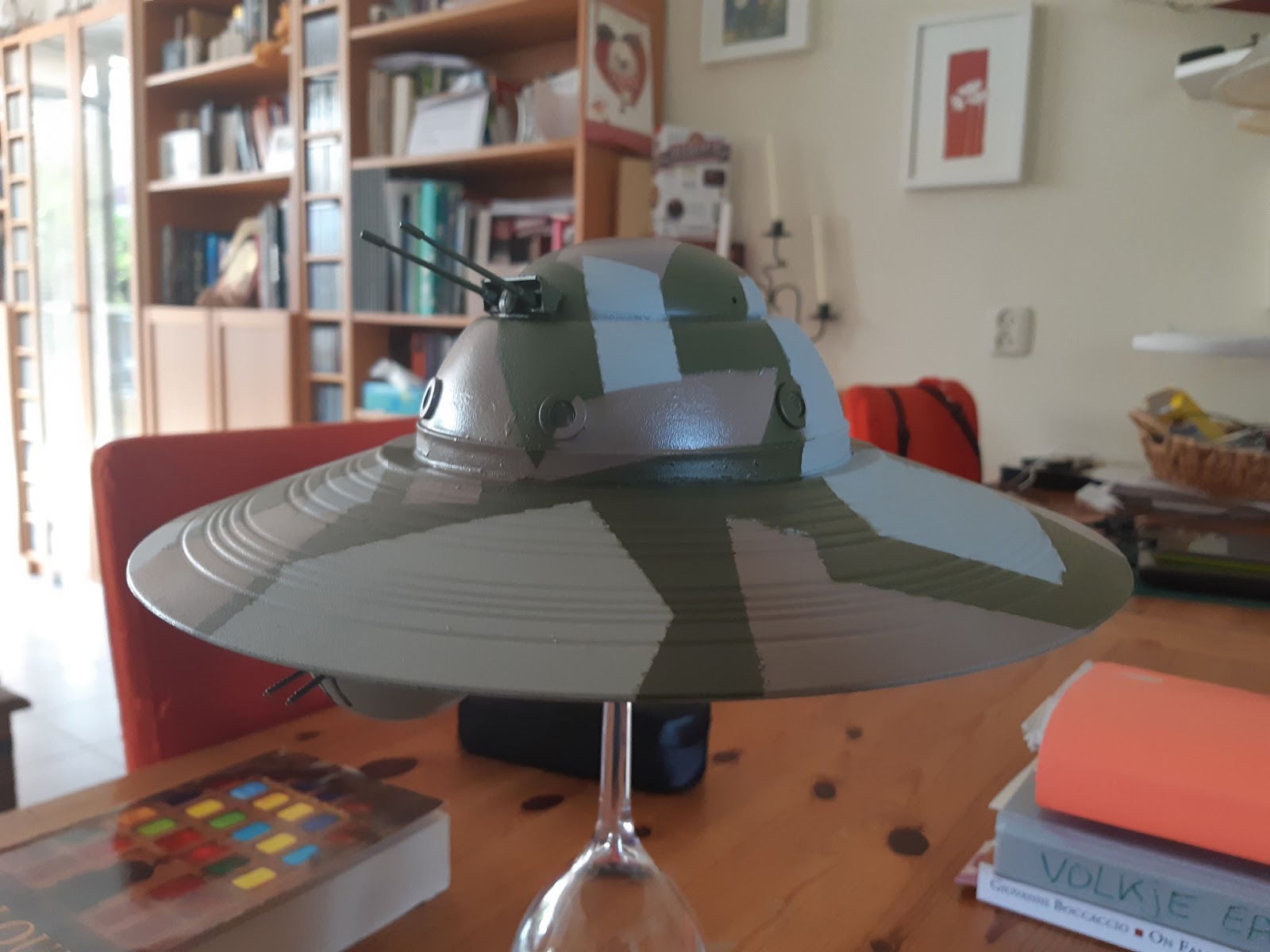 Pijlie´s Wargames Blog: Haunebu Type II FINISHED!!!!