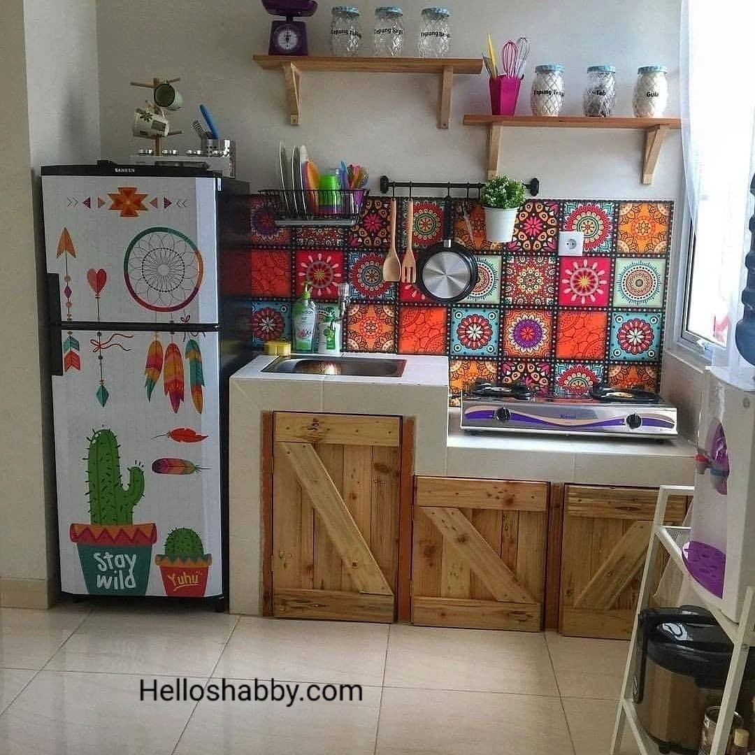 6 Model Rak Dapur Minimalis Tempel Dinding yang Bisa Anda Tiru ...