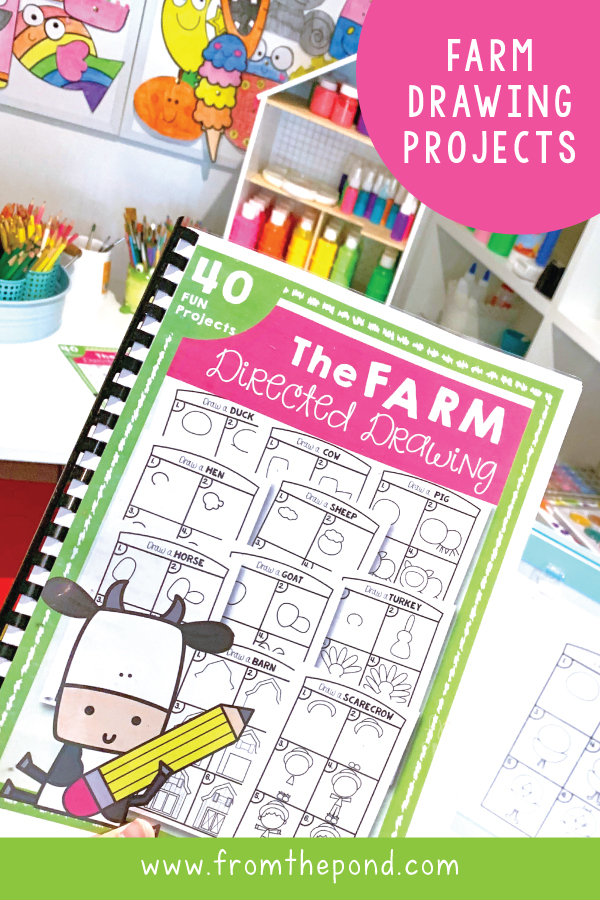 Farm Directed Drawing Art Projects | From the Pond