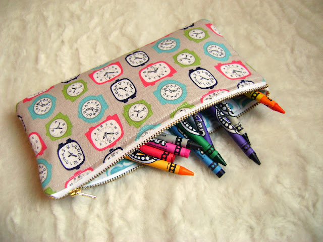 Back to School Pencil Pouches