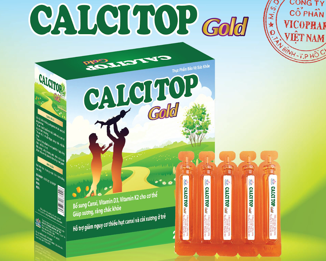 THUỐC TỐT GIÁ RẺ CHO NGƯỜI VIỆT: CALCITOP GOLD