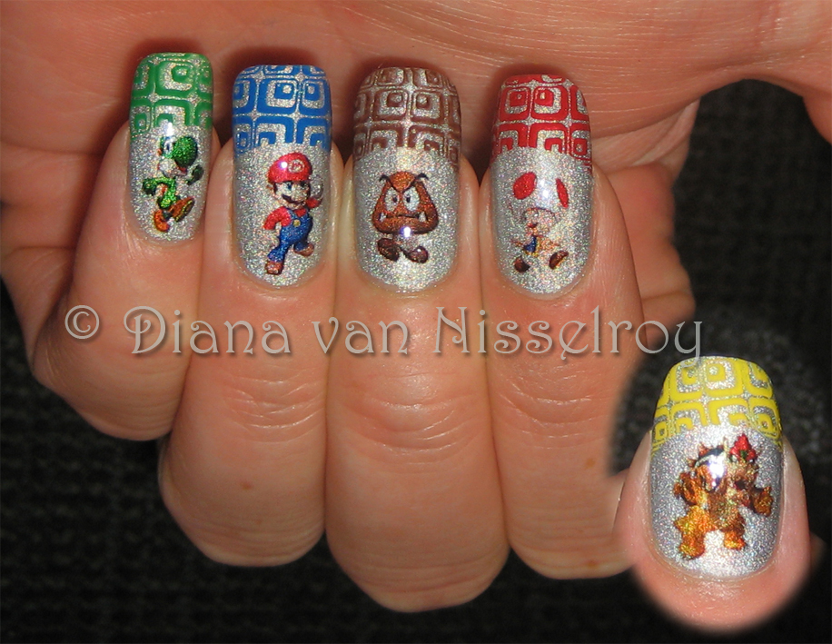 D.I.A.N.A.: Super Mario nails and some personal info