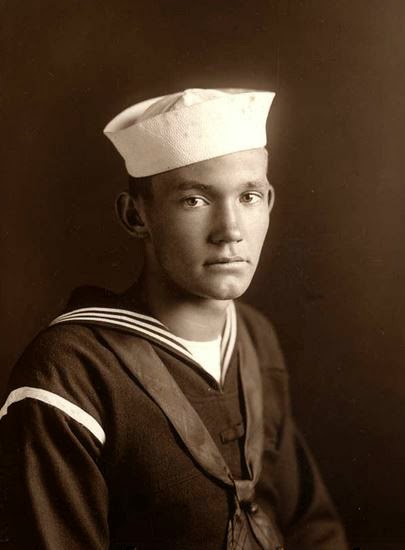 Hot Vintage Men: 3 Handsome Sailors