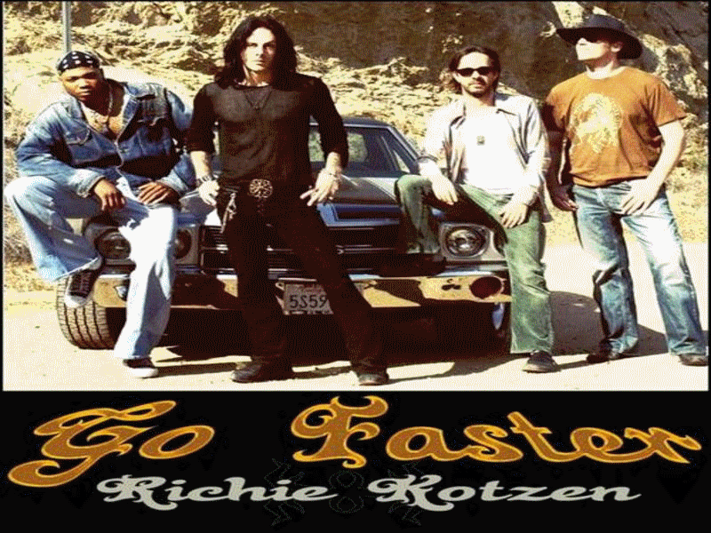 GO FASTER - Richie Kotzen ~ Todo Rock