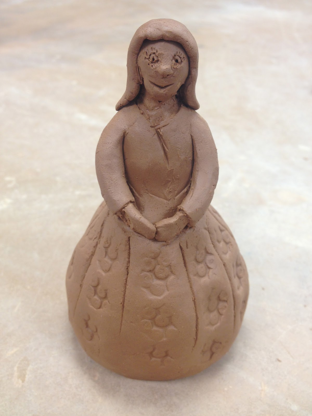 Rachel Dorn Ceramic Sculpture: Second Grade Clay Rattle Project