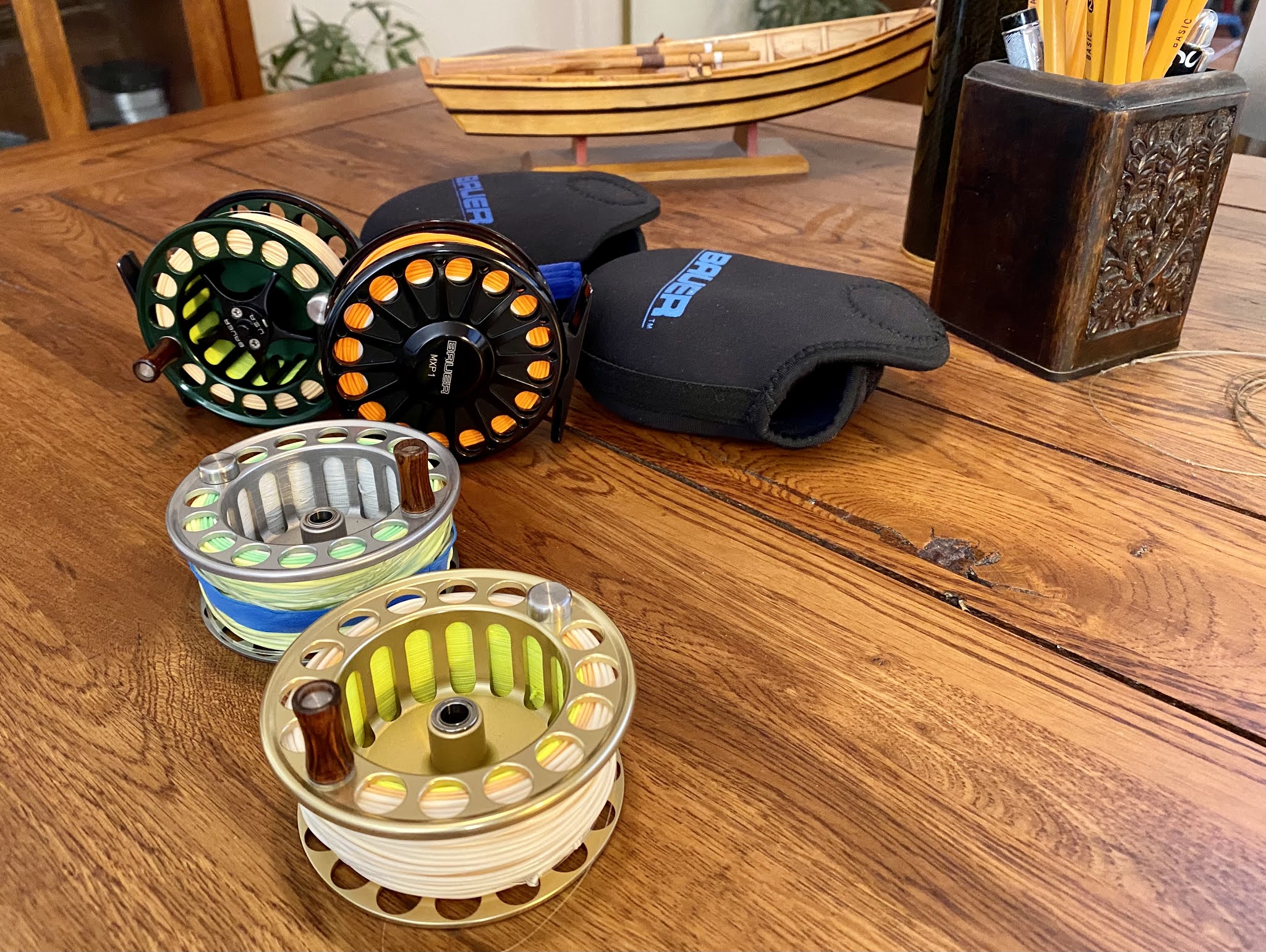 Bauer MXP Fly Reels