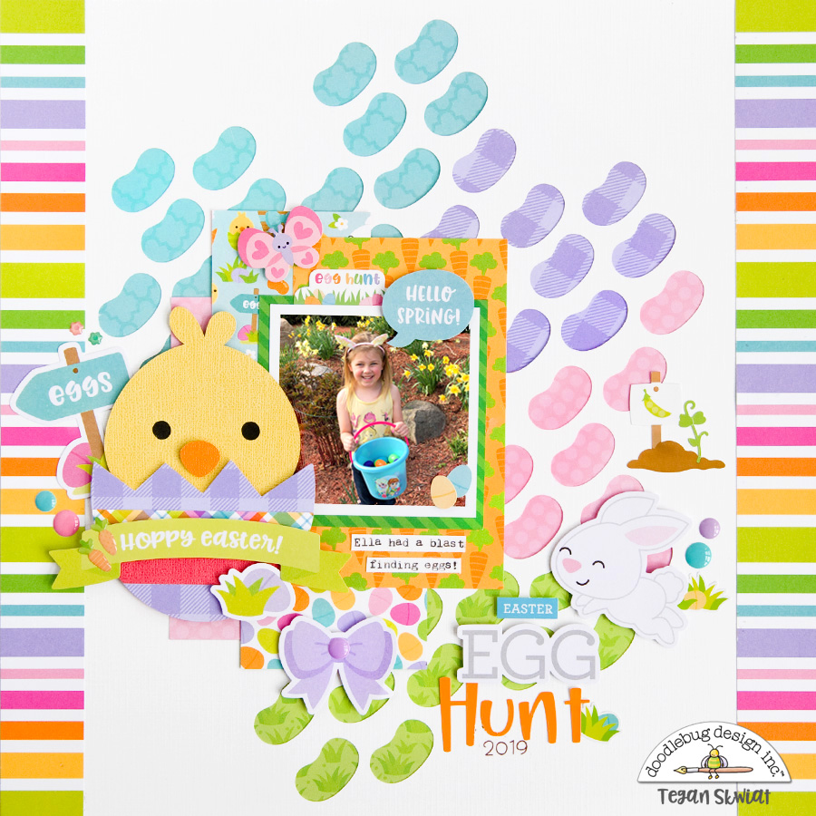 Doodlebug Design Inc Blog: EASTER LAYOUT | with Tegan