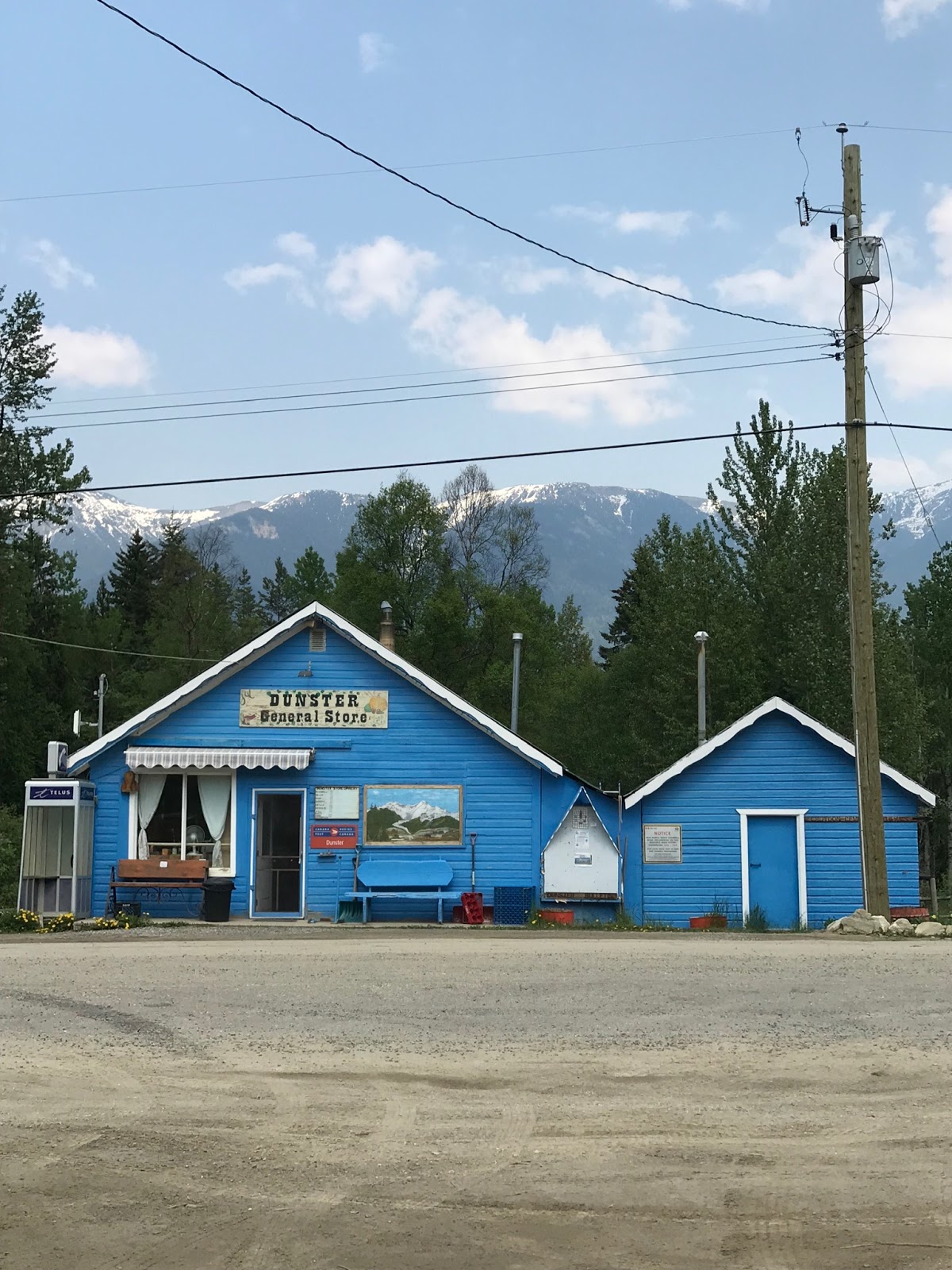 The view from here: It’s a small place