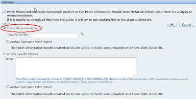How to use Patch wizard in Oracle EBS Environment for Analysing the Patch Impact