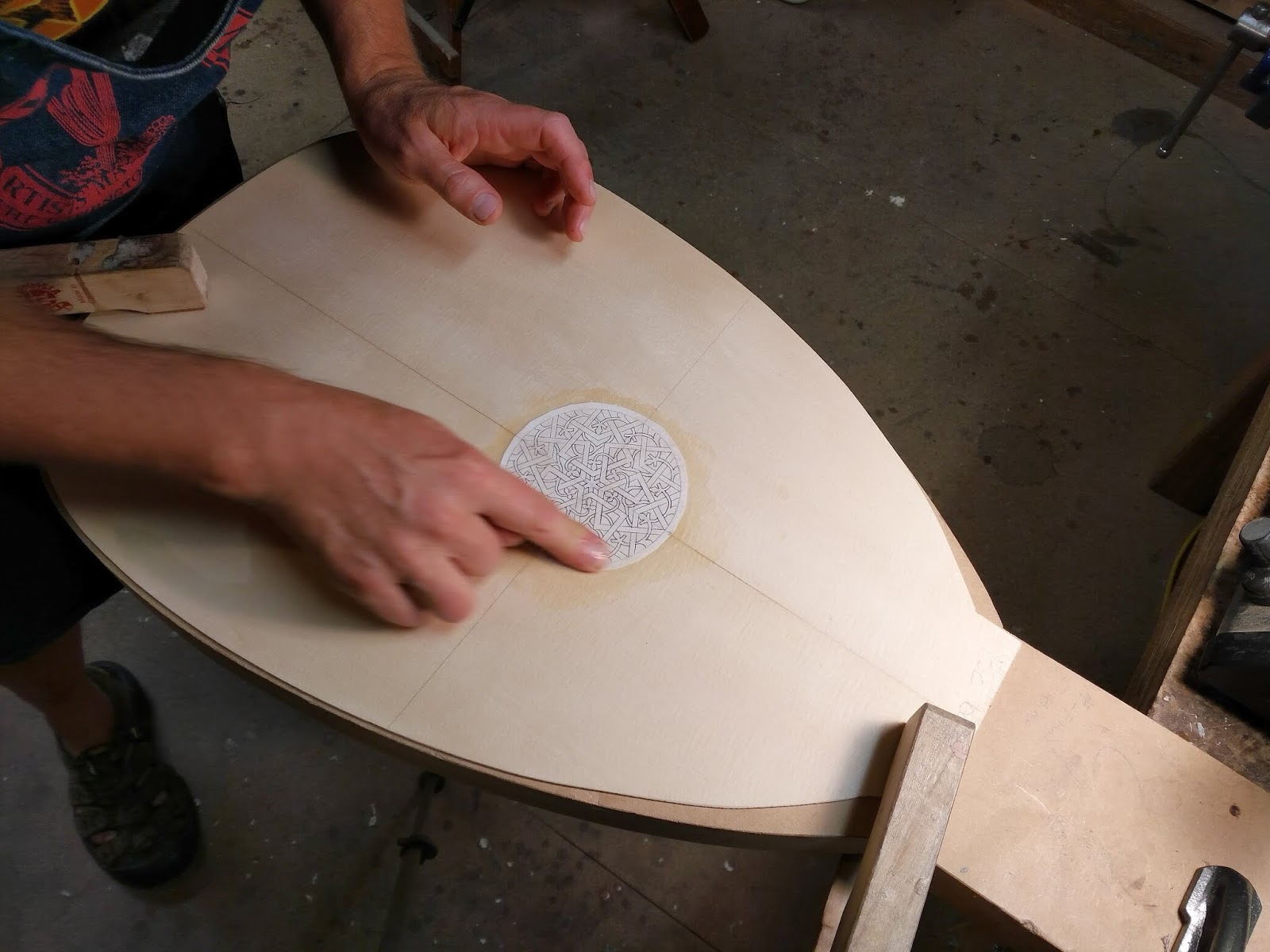 The Lute's Progress,: Building a 13 Course Lute, Start to Finish, 6 ...