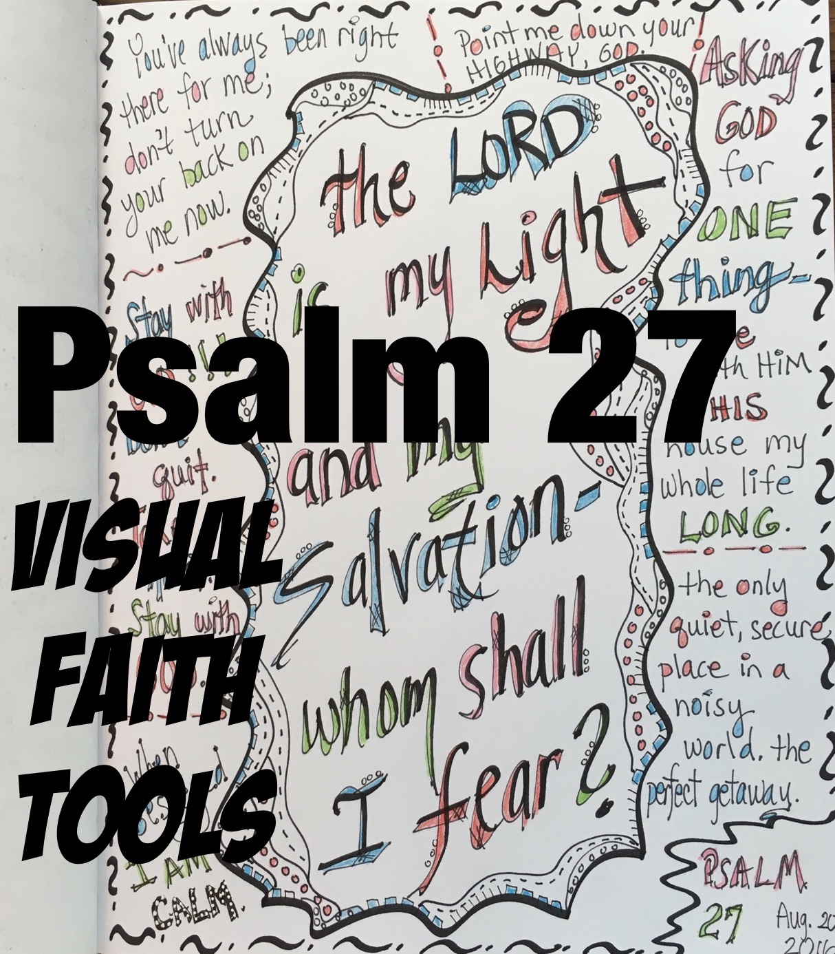Vintage Grace: Bible Journaling- Psalm 27