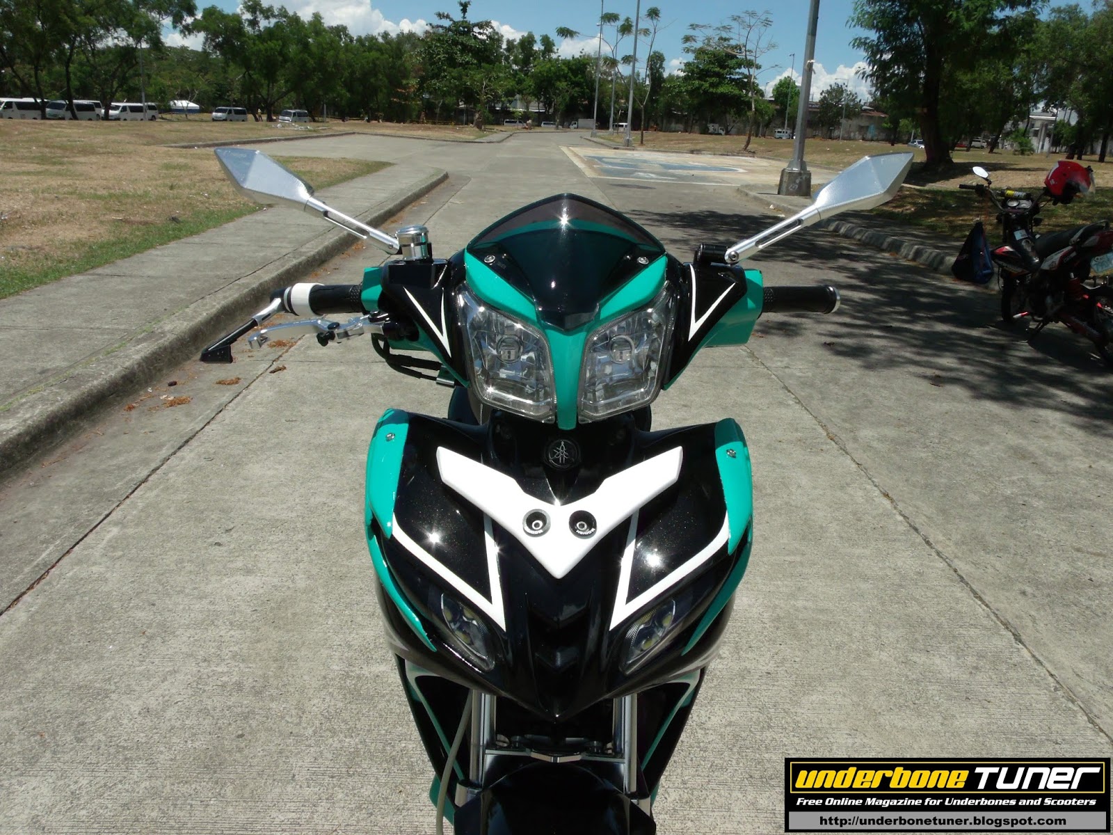 underbone tuner: Petronas Fomula 1 Team Inspired Modified Yamaha Vega ...