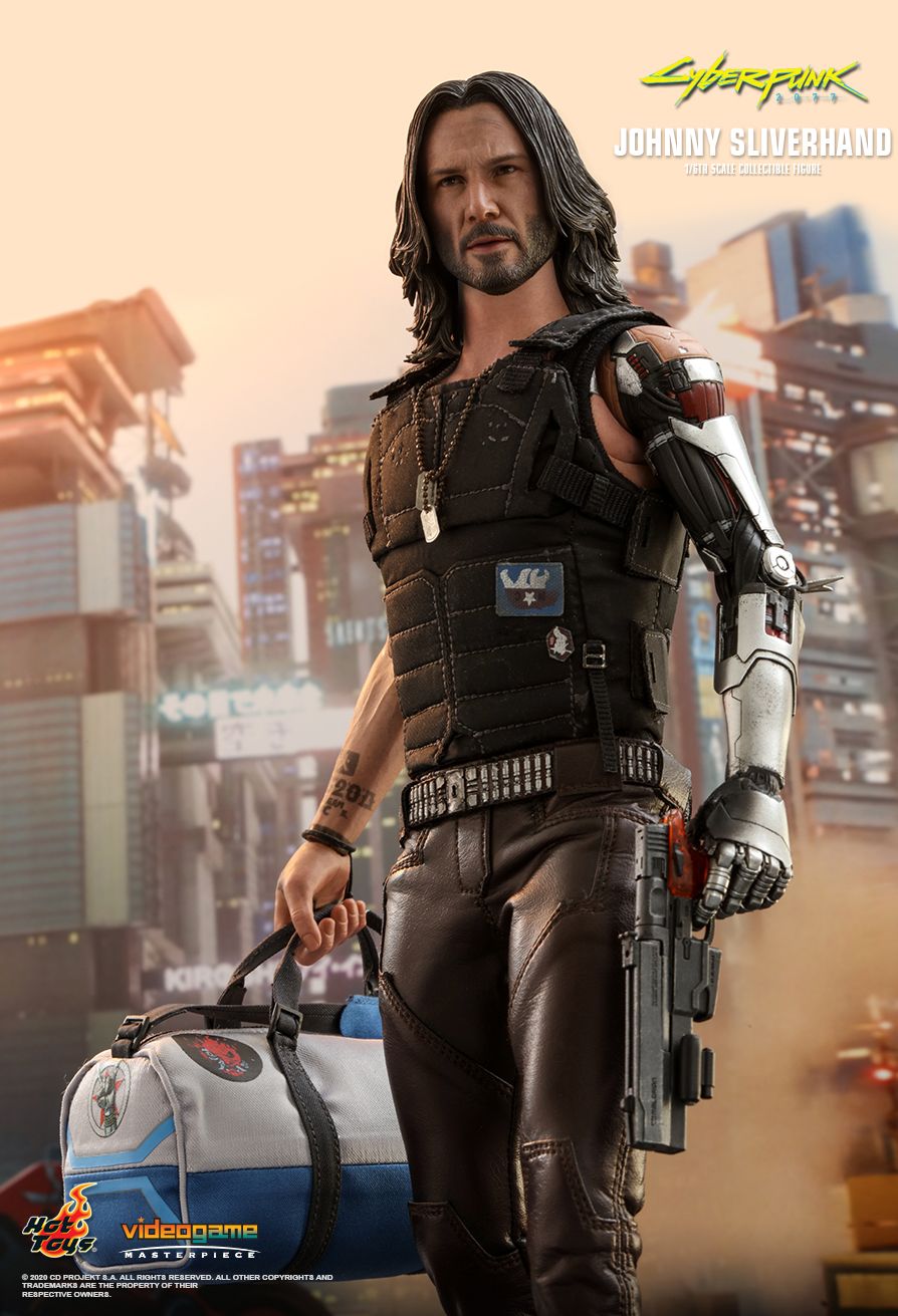 toyhaven: Hot Toys Cyberpunk 2077 1/6th scale Keanu Reeves as Johnny ...