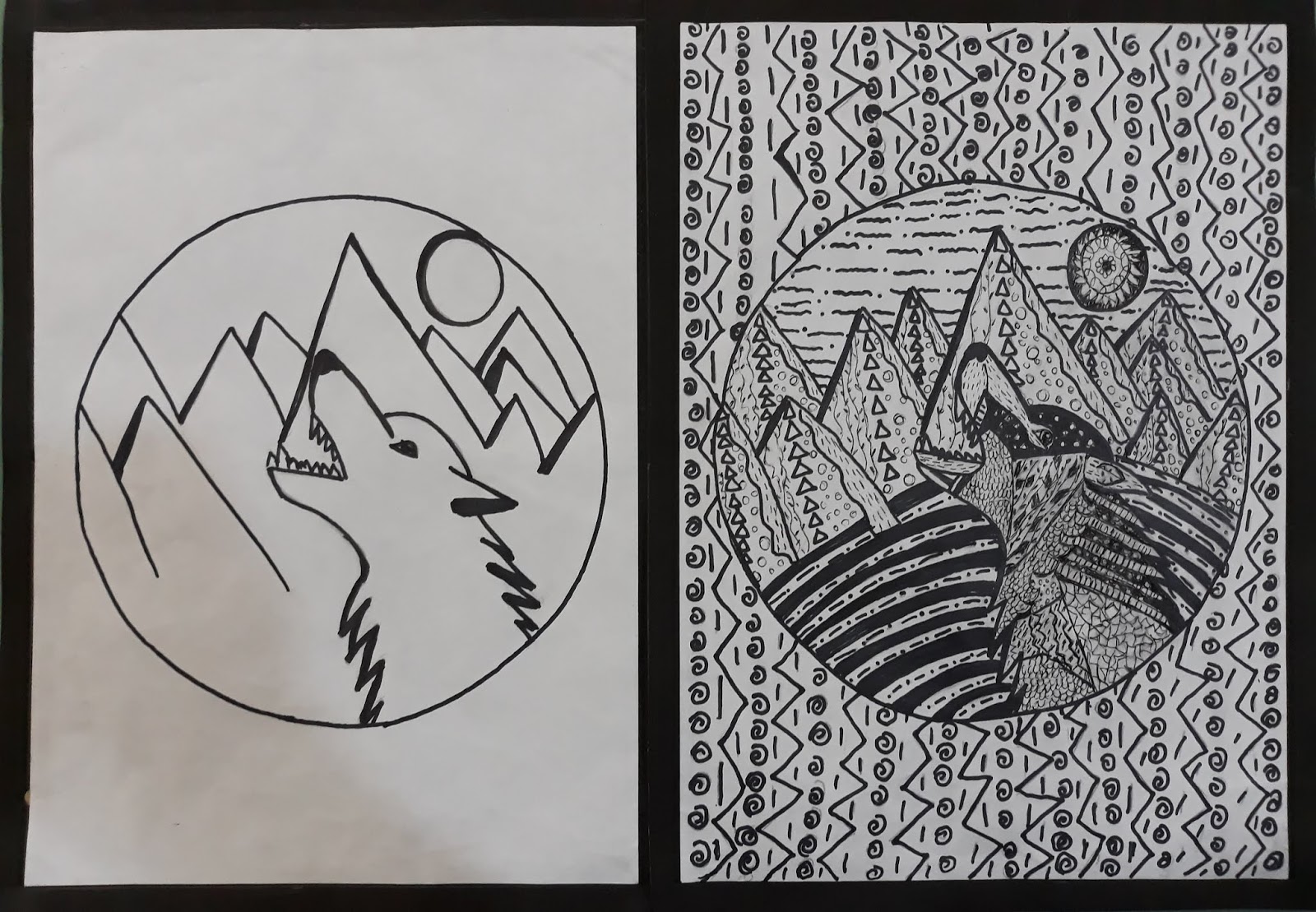 1° C - Ed. Artística (T.P. N° 5: Figura y fondo. Simple y complejo ...