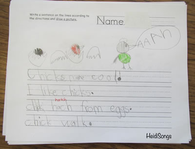 Common Core Based Writing Rubrics and Writing Samples For Kindergarten ...