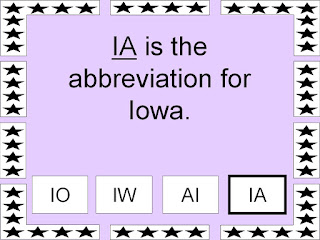 Student Survive 2 Thrive: American State Abbreviations - Part 3 of 5