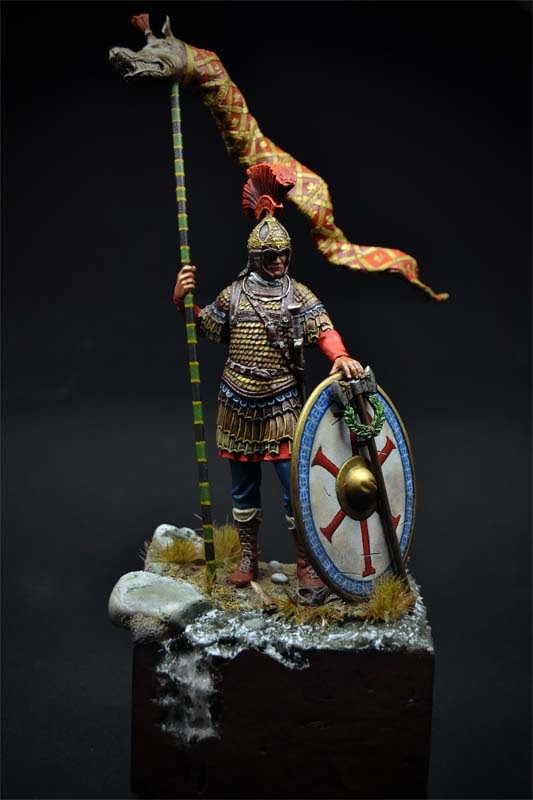 Byzantine Draconarius, 6th Century | planetFigure | Miniatures