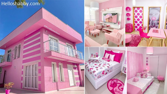 10+ Pretty Pink Houses Ideas ~ HelloShabby.com : interior and exterior ...