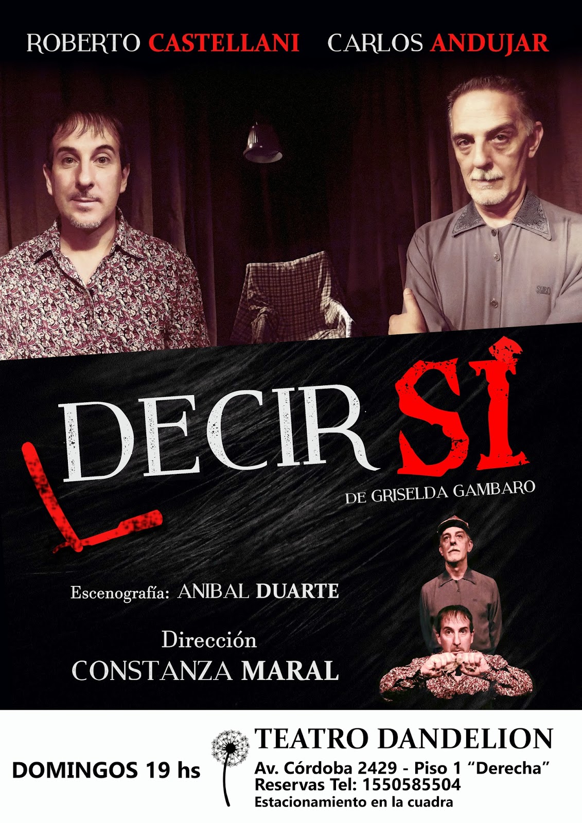 Decir Si - Obra Teatral: Muy pronto "Decir Sí" en Dandelion