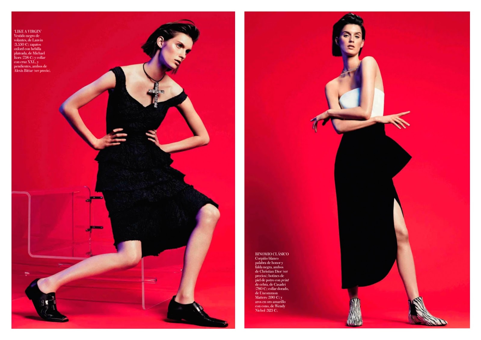models on duty: MARTE MEI VAN HAASTER on Vogue Spain September 2013 ...