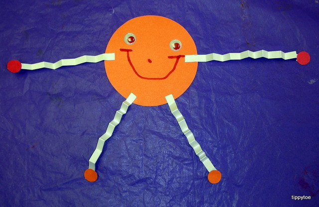 Tippytoe Crafts: Shape Buddies