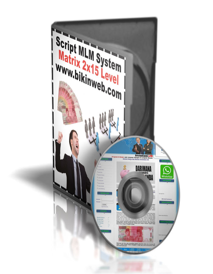 Script MLM System Matrix 2×15 Level - BikinWeb.com