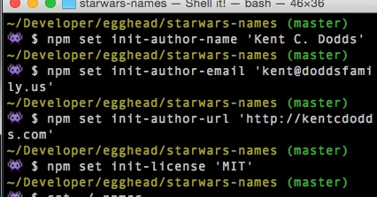 NOTLARIMDAN...: npm ayarları