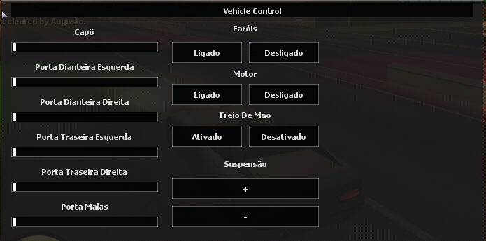 MTA:SA - PAINEL VEICULO