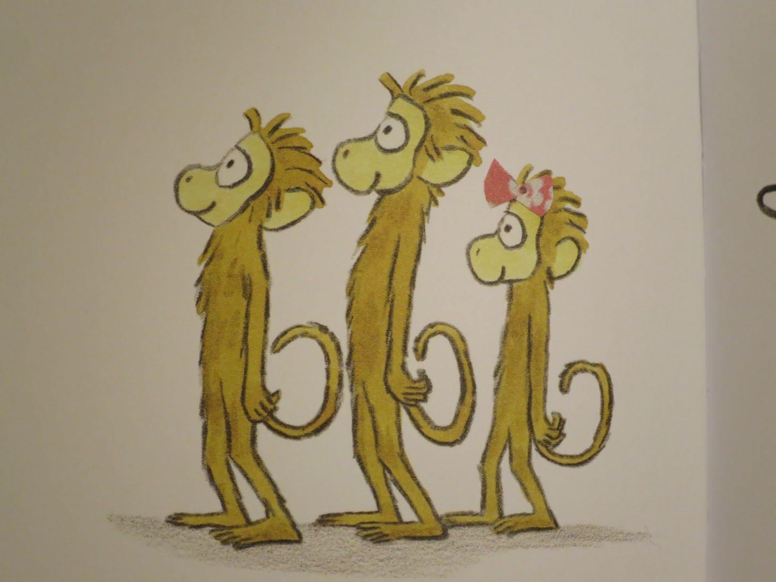 Awfully Big Reviews Big Archive: Three Little Monkeys by Quentin Blake ...