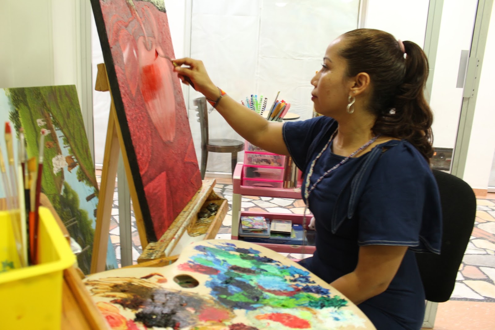 El arte dulce de una pintora llanera - Agenda Hoy