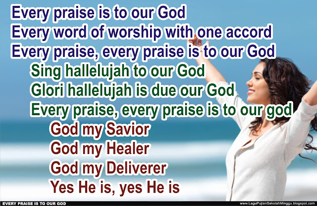 Lirik Lagu Pujian Rohani Kristen Sekolah Minggu Gereja Tuhan Yesus ...