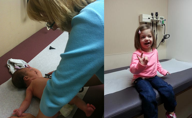 MINNESOTA BABY: 3-year pediatrician check-up.