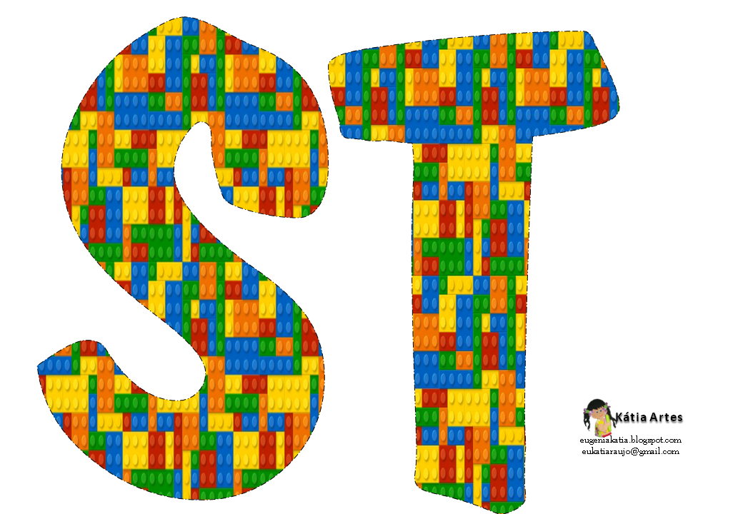 Alfabeto de Lego. - Oh my Alfabetos!