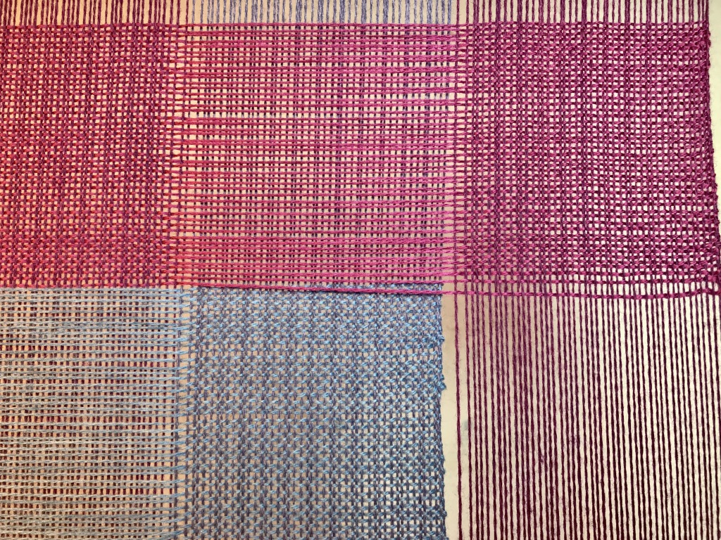 Random Acts of Color: Deflected Double Weave with Fulling Techniques on ...