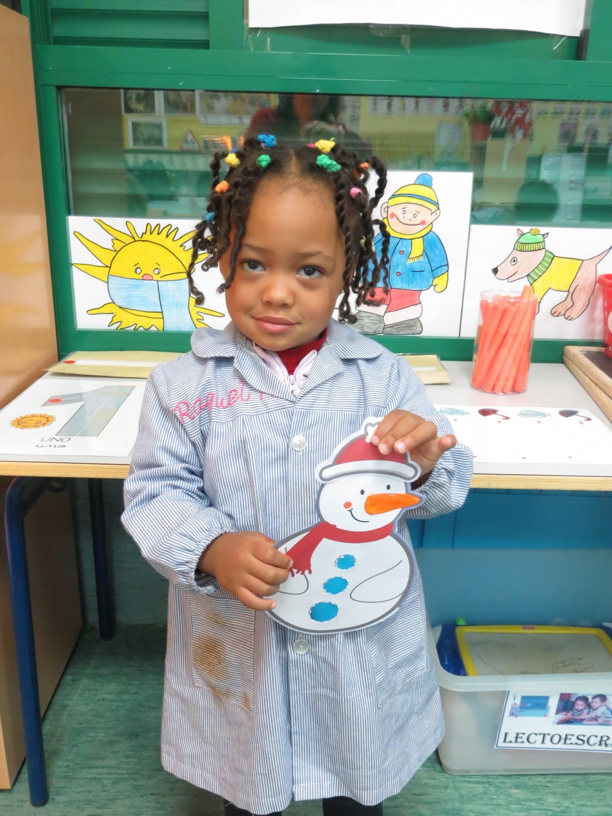 "COSAS DEL COLE": Mi muñeco de nieve