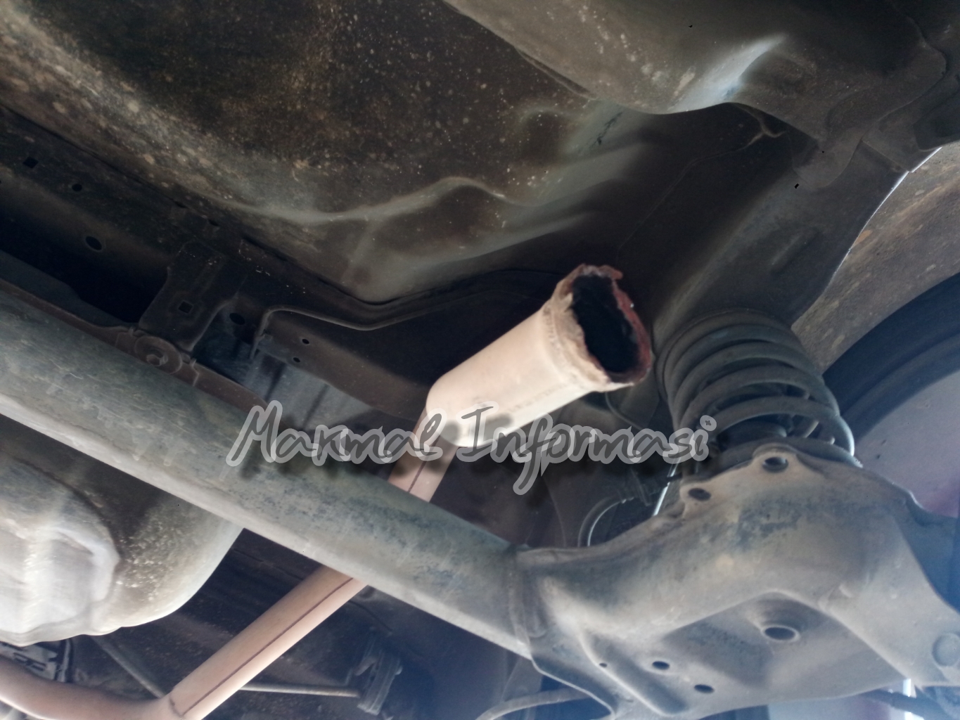 Baiki Paip Ekzos Kereta Myvi Patah ~ Makmal Informasi