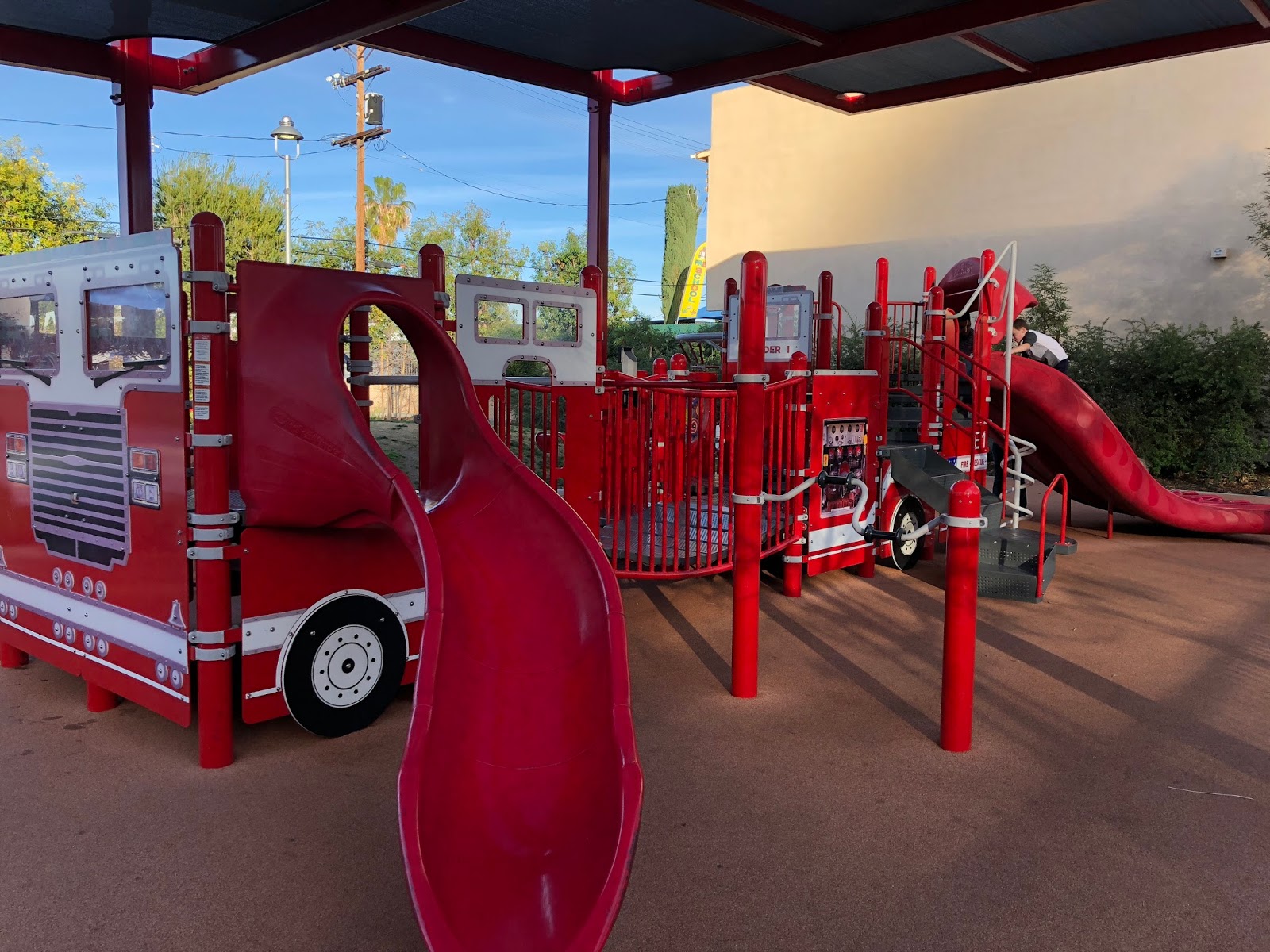 Jayden Tazz: Jayden Goes to the Red Fire Truck Park | Jayden's World [VIDEO]