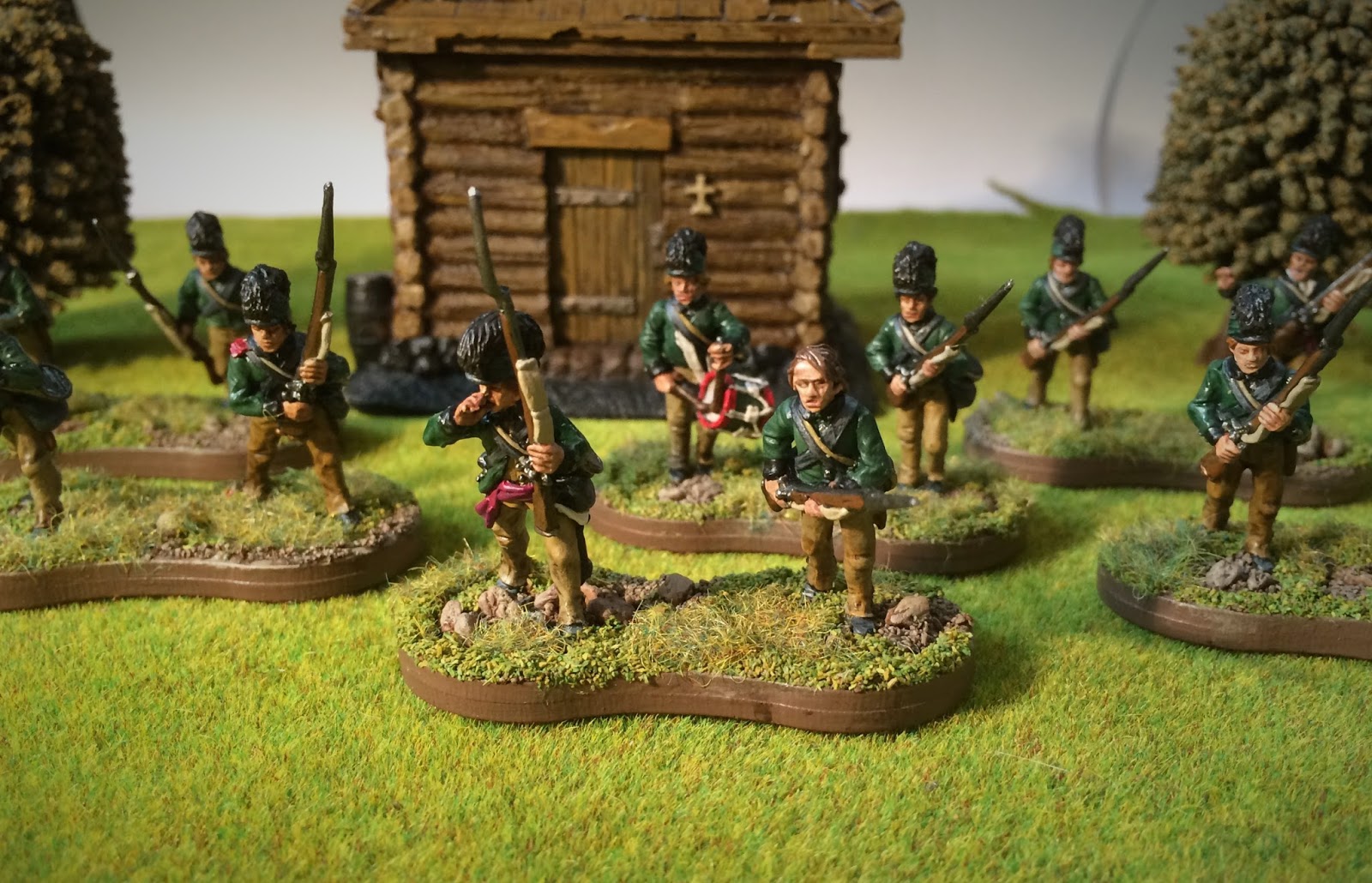 AWI Tarleton's British Legion Infantry (Perry Miniatures) | Lead ...