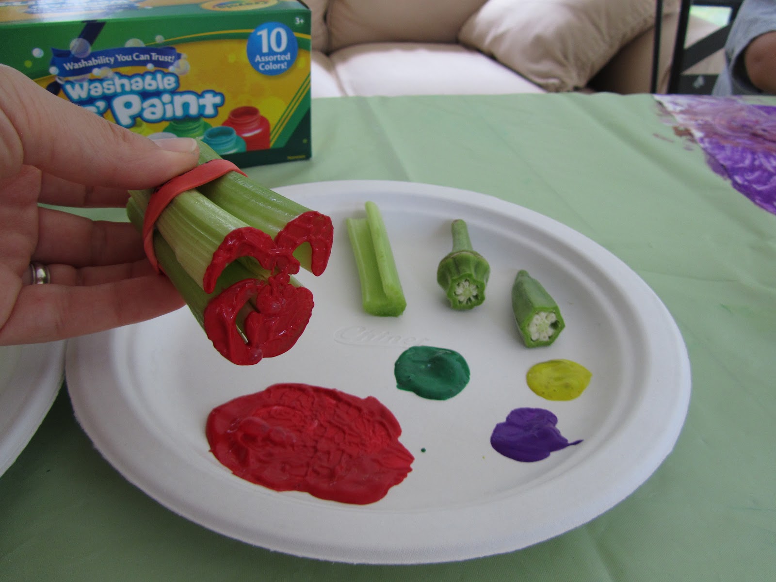 ROCmomma: Stamping With Vegetables