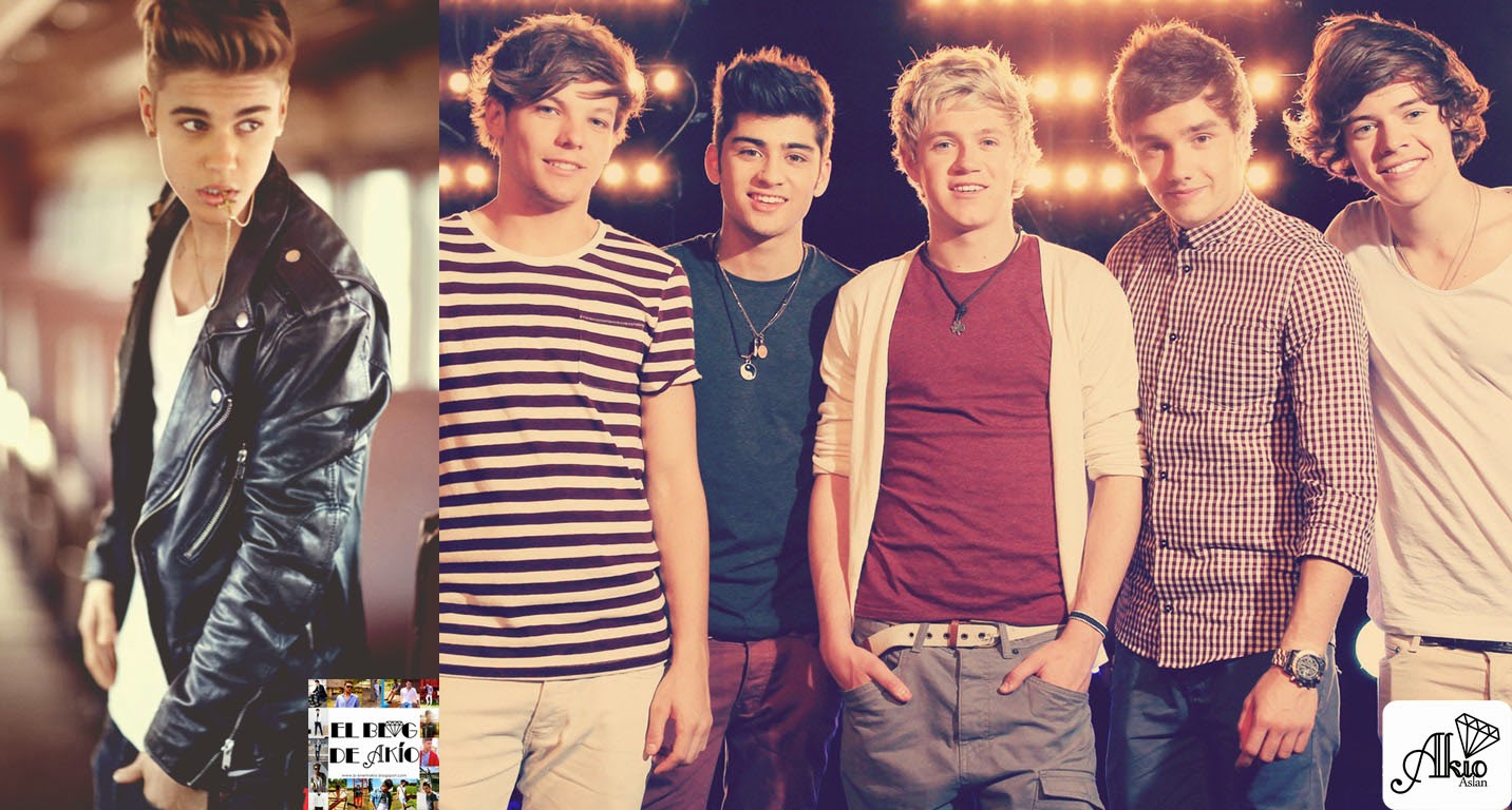 One Direction vs. Justin Bieber ¿A quién le luce mejor? | Akío Magazine ...