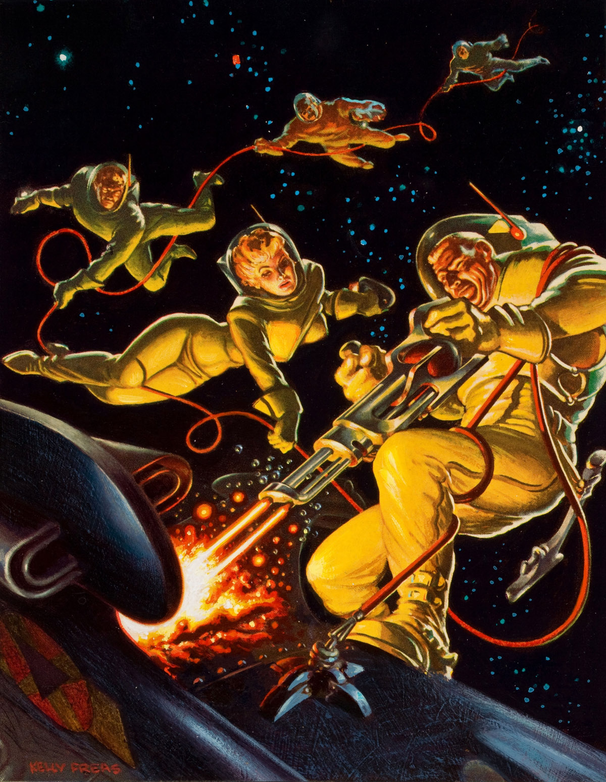 The Geeky Nerfherder: Artist Spotlight: The Art Of . . . Frank Kelly Freas
